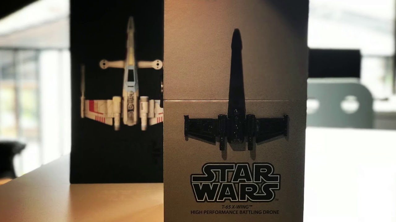 Unboxing: Propel Star Wars Drone X-Wing - YouTube