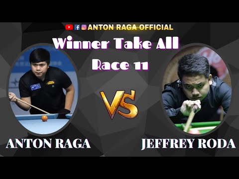 ANTON RAGA VS. JEFFREY RODA | 10BALL | WTA | RACE 11 - YouTube