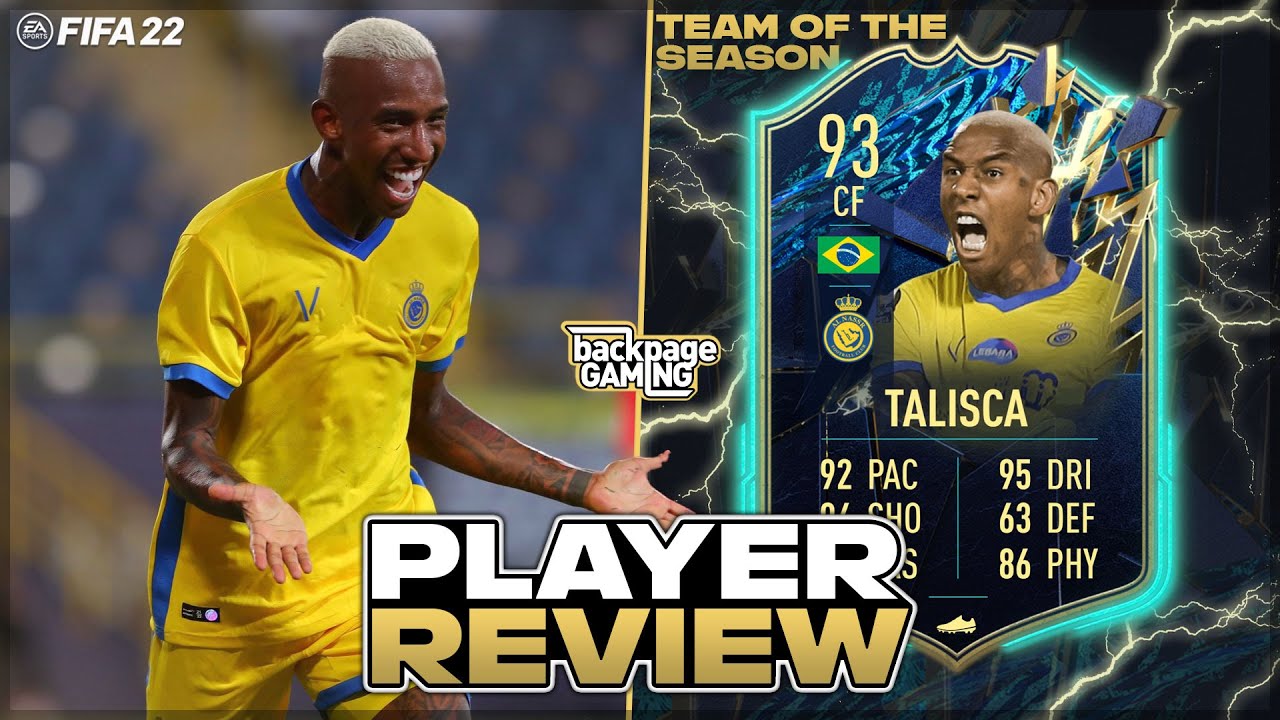 You NEED This Card 😱 93 TOTS Anderson Talisca Player Review! | FIFA 22 ...