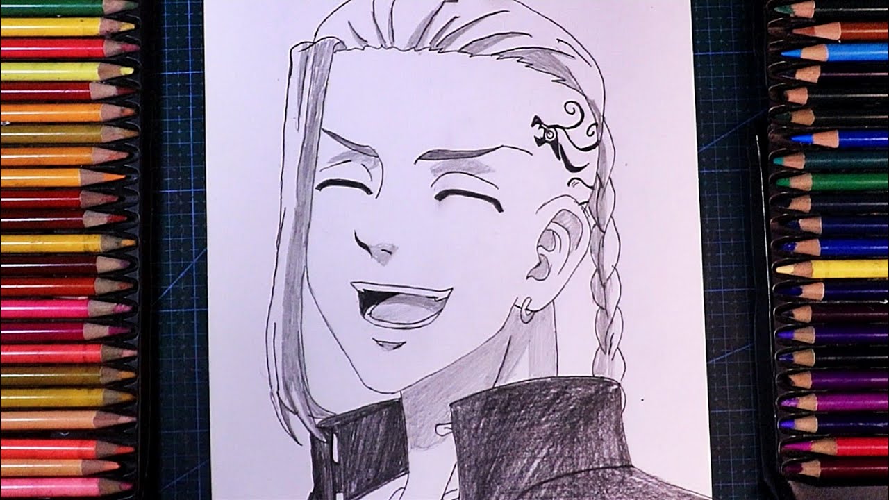 How To Draw Draken || Tokyo Revengers || Anime Drawing Step By Step ...