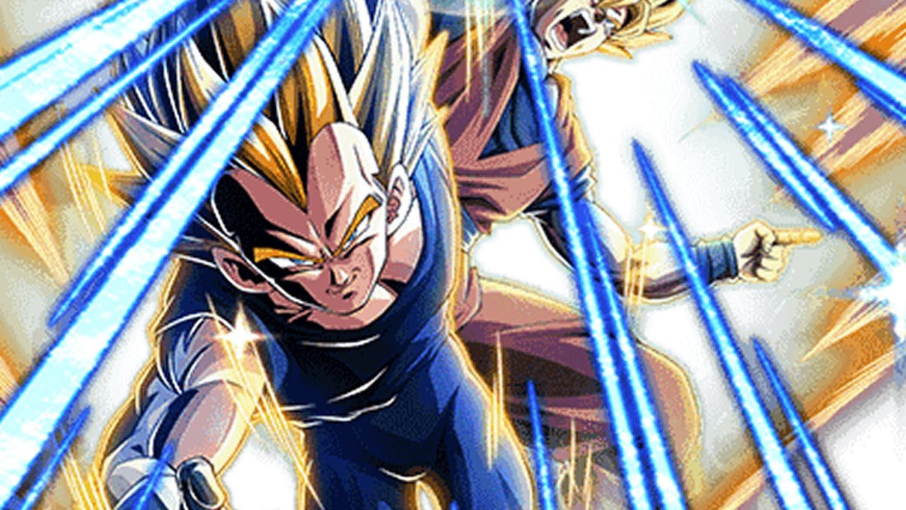 LR AGL Super Saiyan Vegeta (Angel) (Gogeta Fusion) Active Skill but it ...