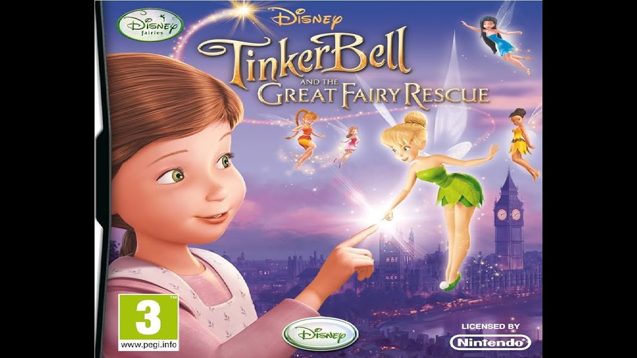 Tinker Bell And The Great Fairy Rescue (DS) Gameplay - YouTube