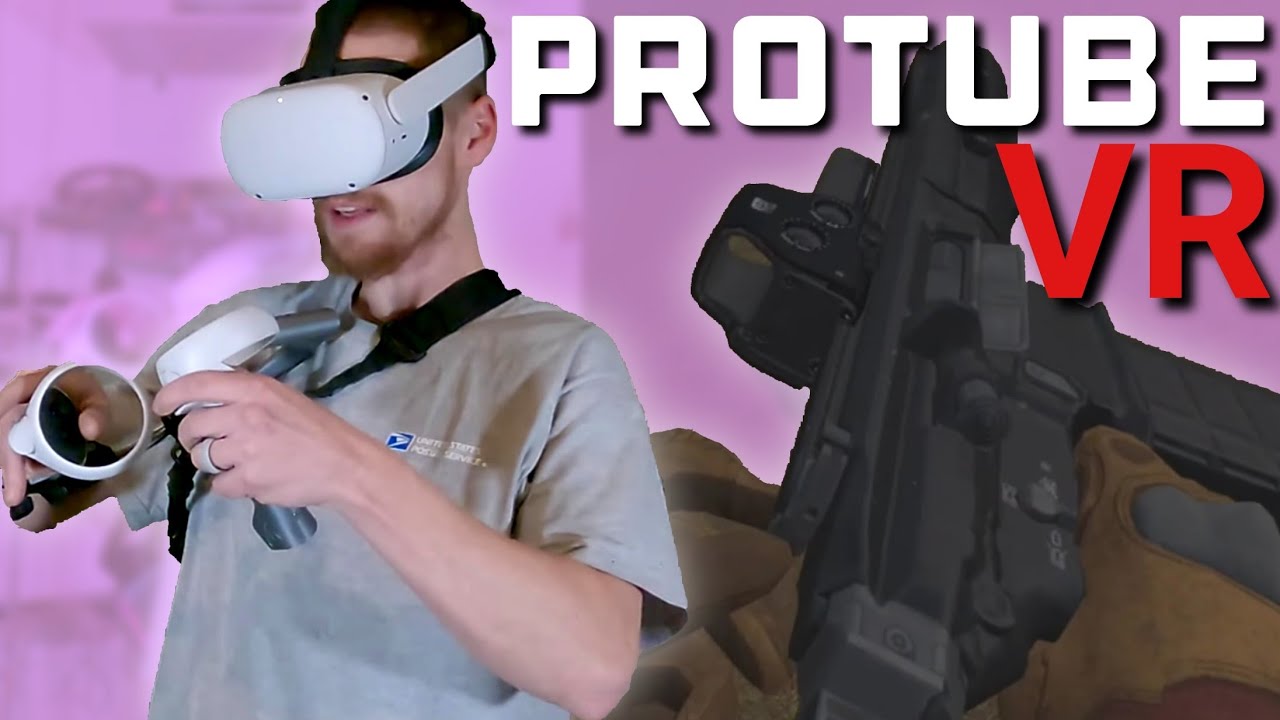 Protube VR GunStock! Quest 2 - YouTube