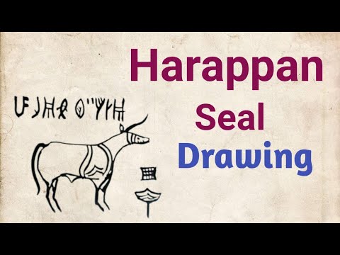 Harappan seal || seals in Indus Valley civilization - YouTube