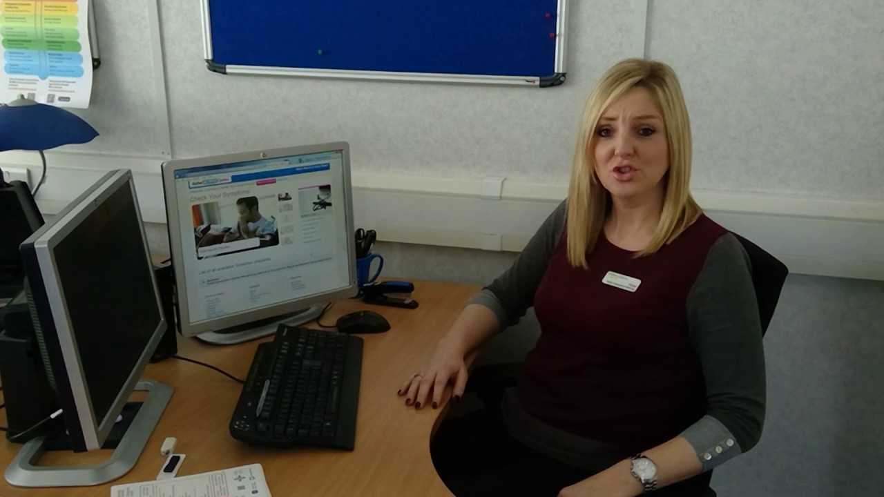 NHS Direct Wales Online Symptom Checkers - YouTube
