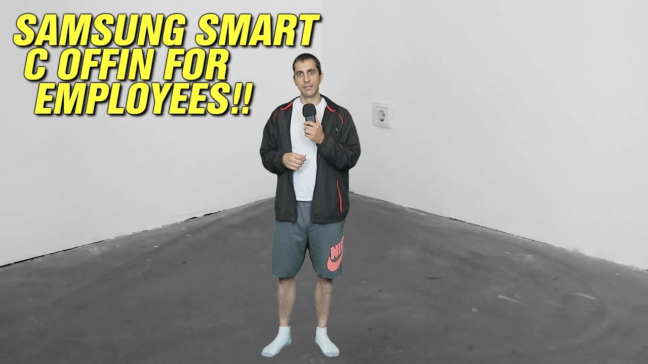 Announcing Samsung Smart Coffins to Samsung Employees! - YouTube