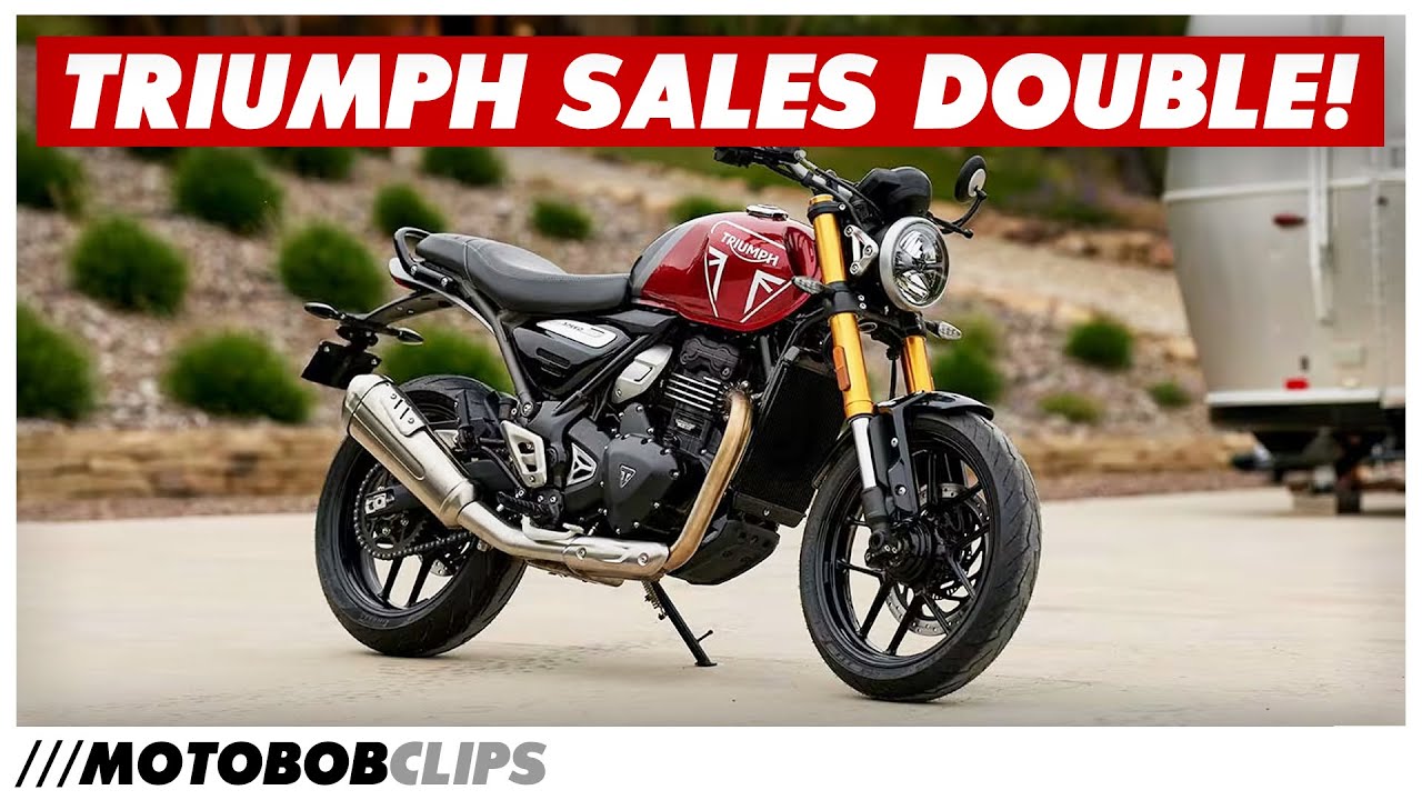Why Triumph Motorcycle Sales Are Up By 123% Since 2019 - YouTube