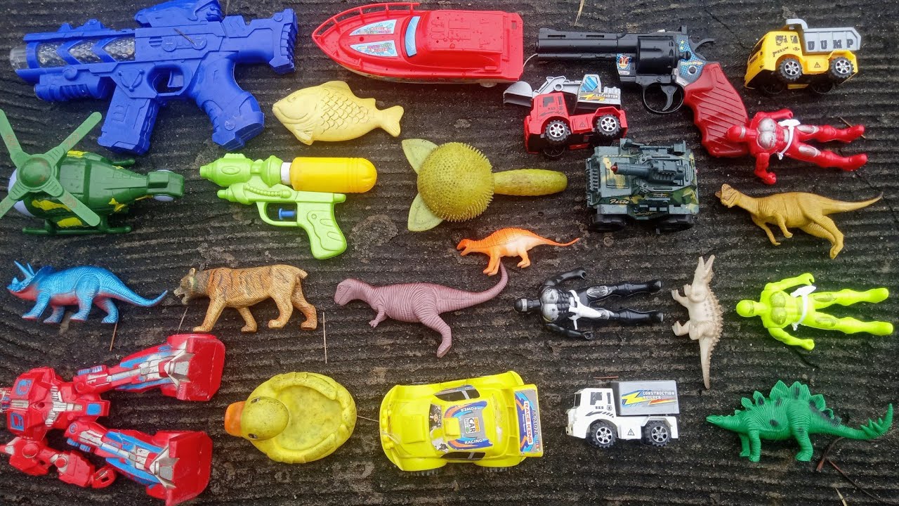 Hunting Dinasaorus, Macan, Badak, Ular, Ikan, Bebek, Pistol, Power ...