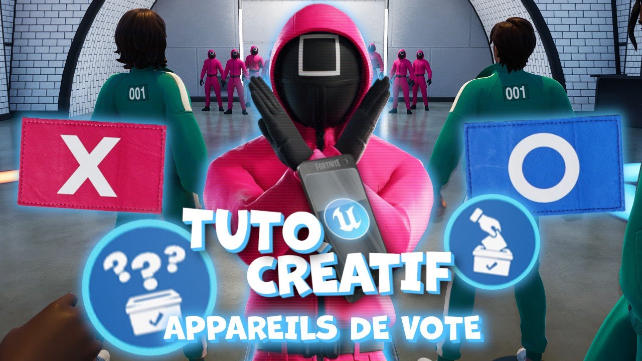 CRÉER un SYSTEME de VOTE avec des APPAREILS de VOTE dans FORTNITE ...