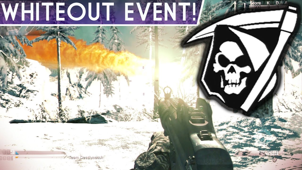 COD Ghosts: Whiteout Dynamic Event "SATELITE CRASH" (Call Of Duty ...