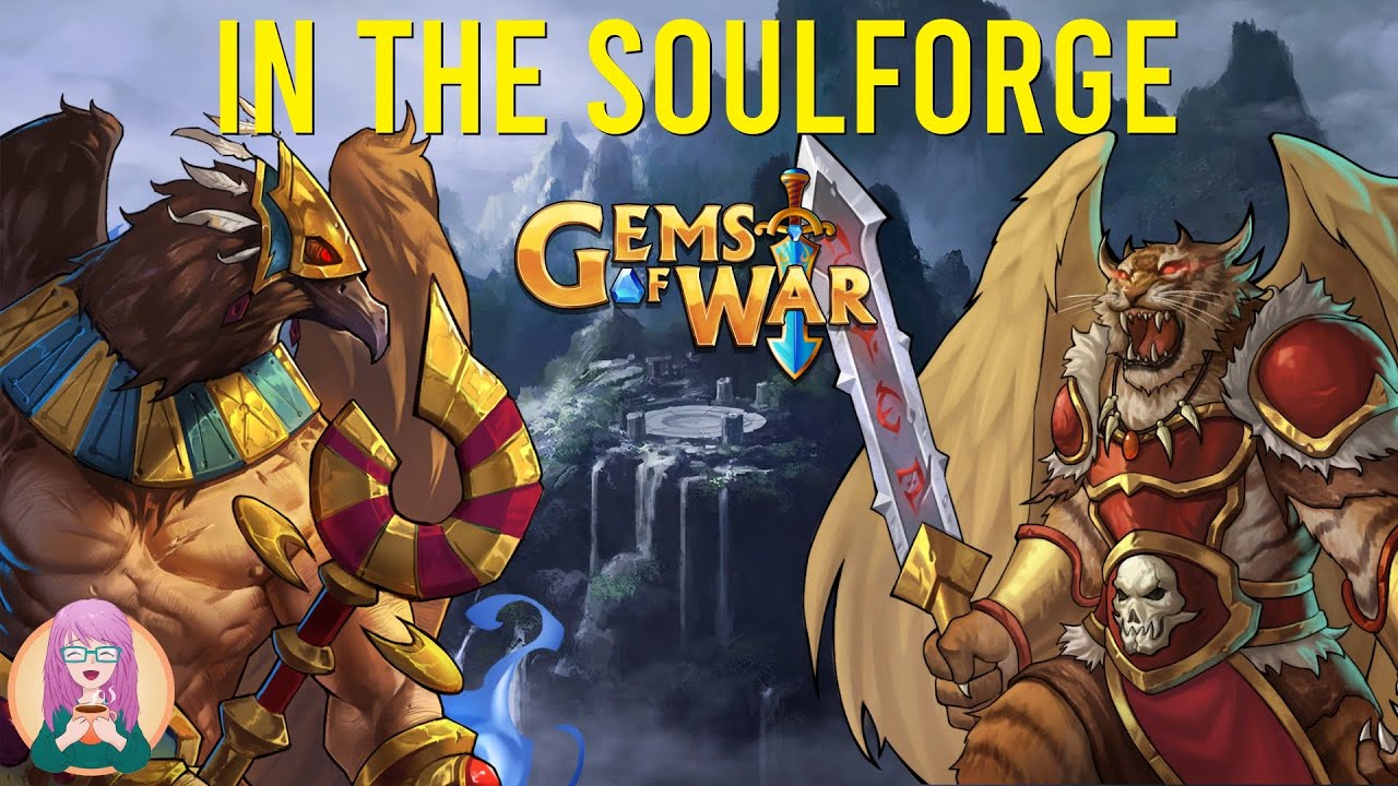 Gems of War - In the Soulforge (Draakulis, Pharos-Ra, Ubastet) - YouTube