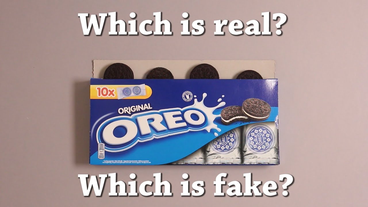 Fun Test: Which is Real? Oreo Cookie Drawing Challenge! - YouTube