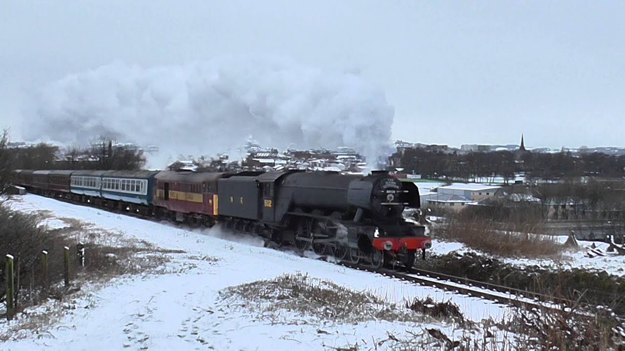 Snow, Steam and Scotsman - YouTube