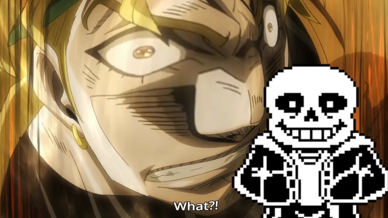 Sans Vs Dio - PART 2 - YouTube