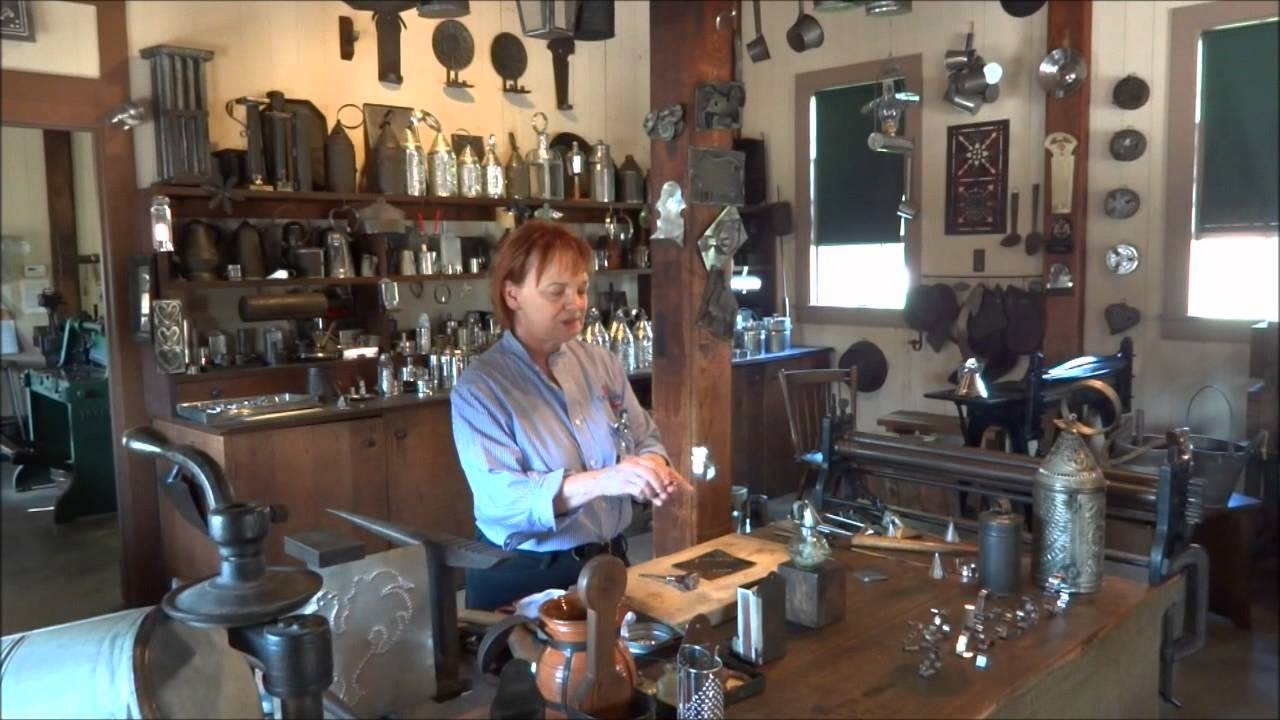 Tin Shop @ Greenfield Village! - YouTube