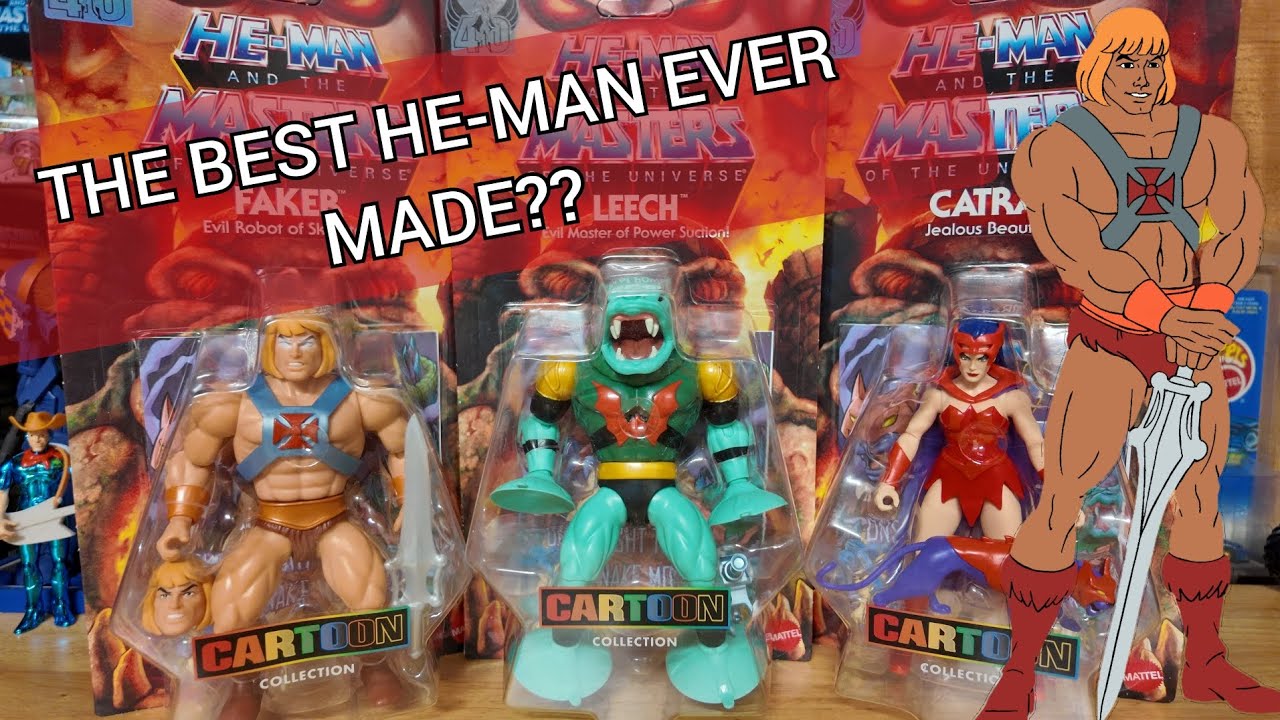 Masters Of The Universe Cartoon Collection Catra Faker & Leech Review ...