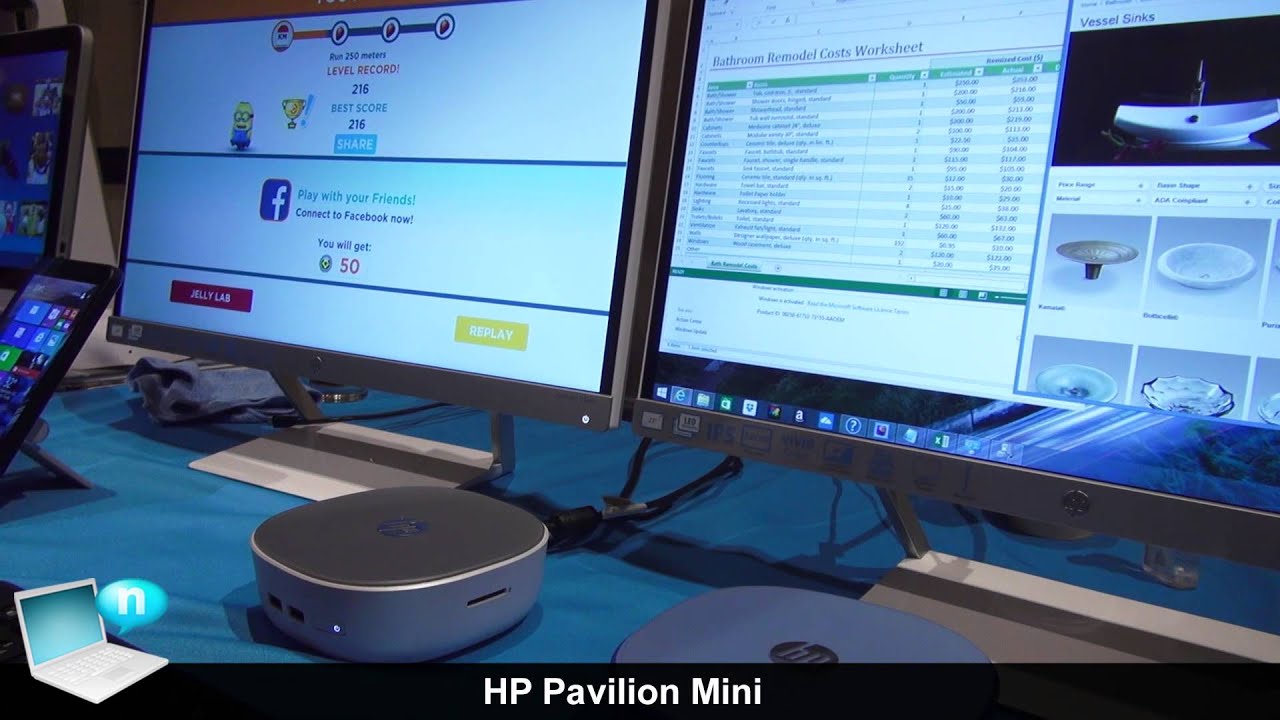 HP Pavilion Mini - YouTube