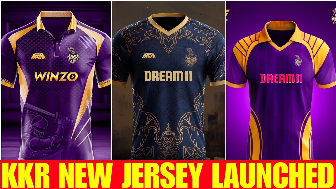 IPL 2025: KKR launched new Jersey officially | Ami KKR Hai Taiyaar - YouTube