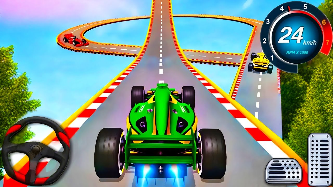 Formula Car Racing Stunt 3D - Car Mega Ramp Racing Game - Android ...