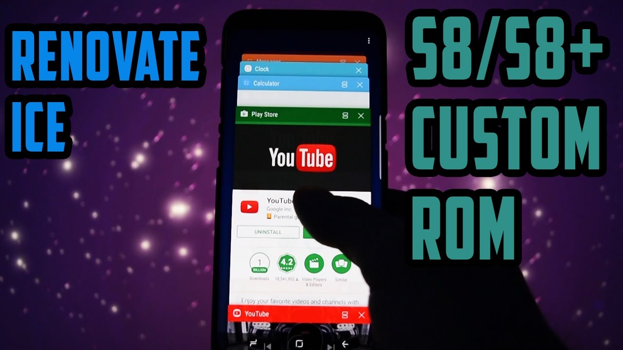 RENOVATE ICE 1.0 for Samsung Galaxy S8/S8+ | CUSTOM ROM REVIEW - YouTube