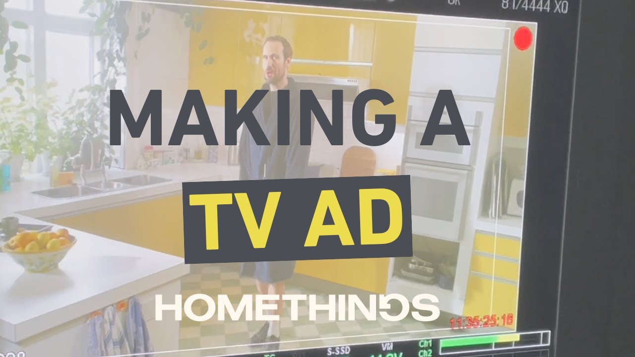 HOW WE MADE OUR FIRST TV AD | Homethings - YouTube