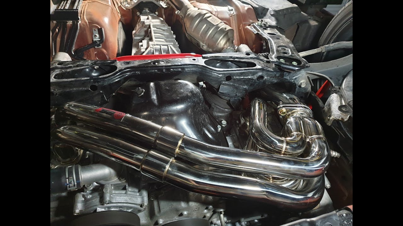 Sound comparison UEL (Unequal Length) Catless Header v Stock Exhaust ...