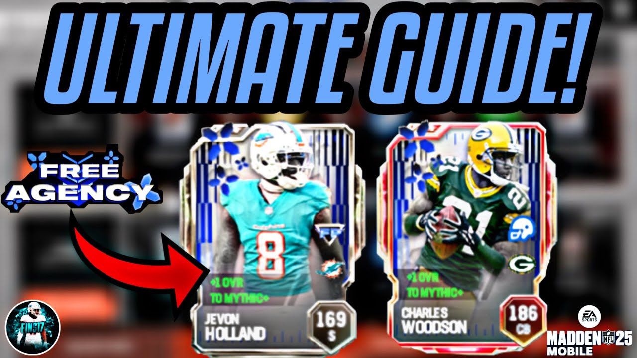 HOW TO GET A FREE AGENCY ICONIC! FREE AGENCY GUIDE! Madden Mobile 25 ...