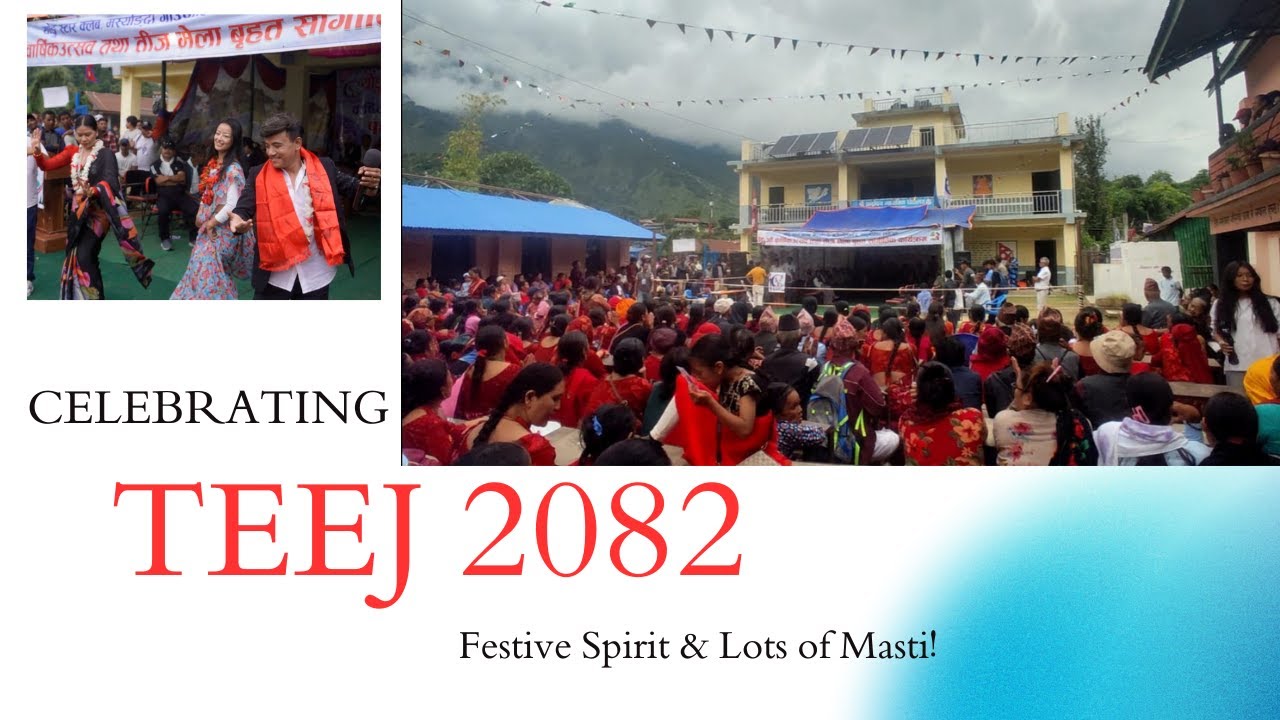 Teej Mela Celebration at Bahundanda | Chij Gurung & Devi Ale Live ...
