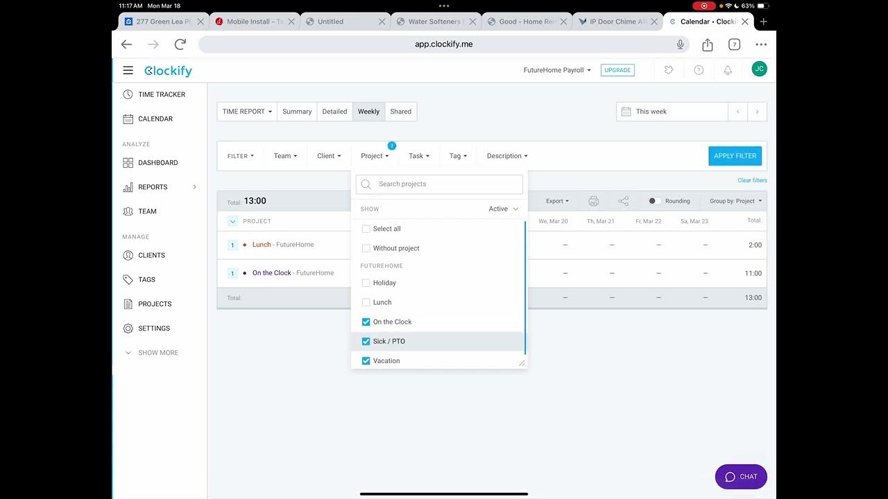 Clockify - Using Reports - YouTube