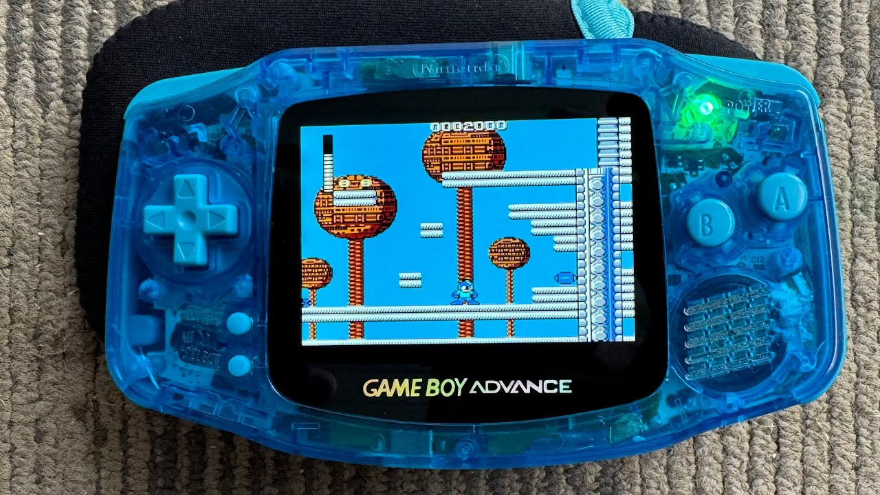 The Ultimate Mega Man Themed Game Boy Advance Console! - YouTube