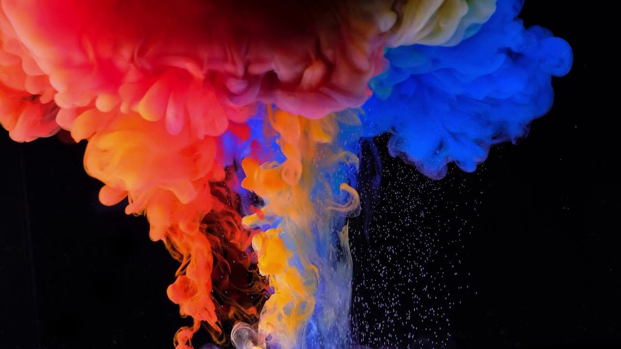 Ink in Water - (HD) Abstract Video (NO AUDIO) - YouTube