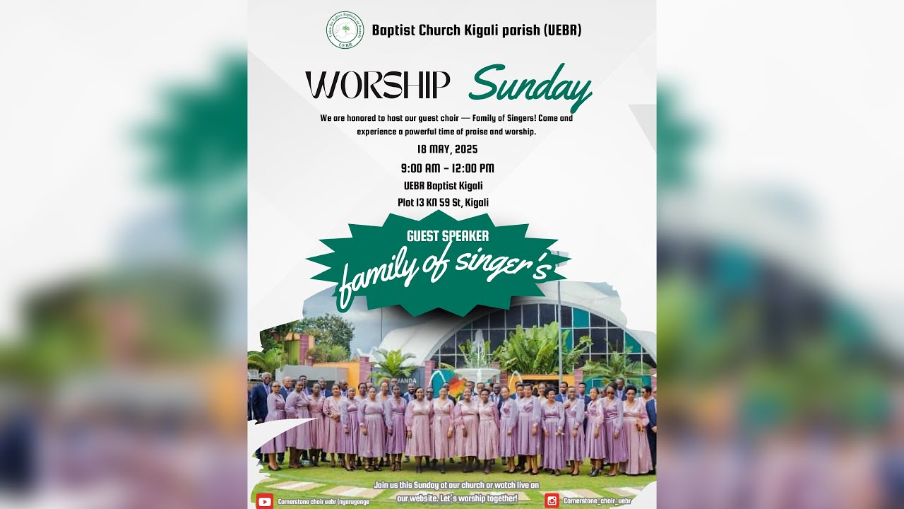 UEBR KIGALI: AMATERANIRO YO KUWA 18 GICURASI 2025 HAMWE NA FAMILY OF ...