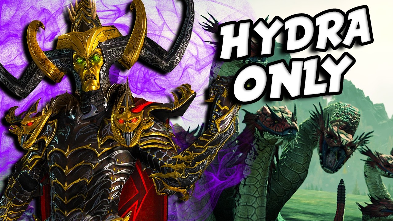 Can You Beat Total Warhammer 3 Using ONLY Hydras? - YouTube