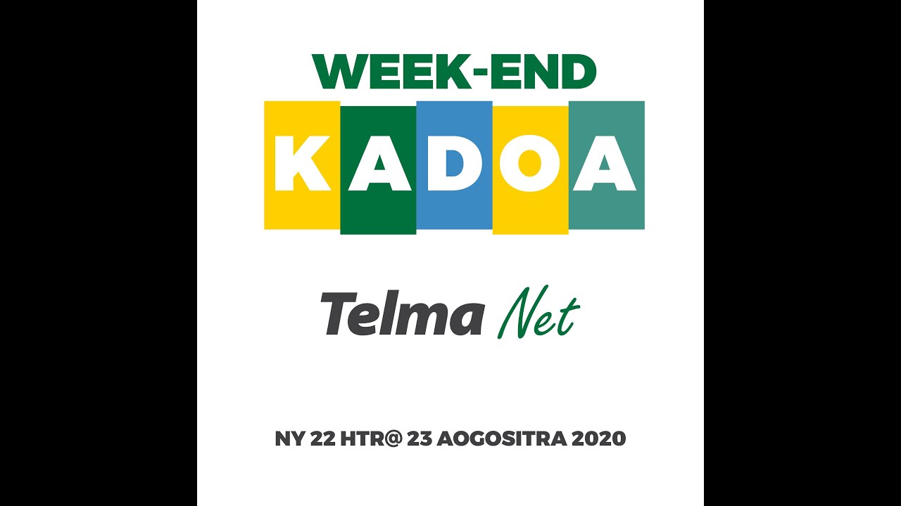 Bon Plan ! Week-End Kadoa | Telma Net One Day - YouTube