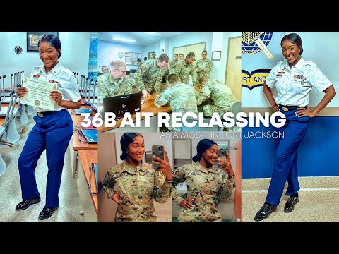 ARMY: 36B FINANCE AIT AS A MOS-T (FORT JACKSON) | IS RECLASSING WORTH IT? | ARMY VLOG