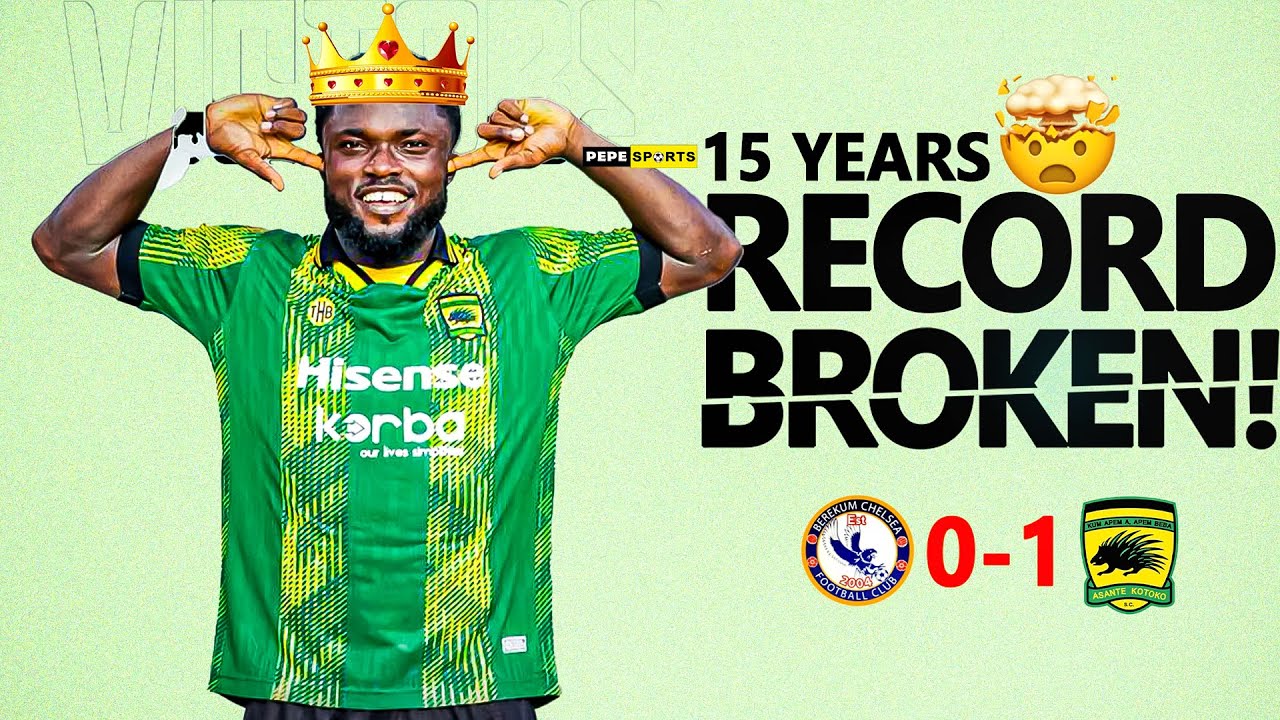 ASANTE KOTOKO 🇦🇹 BREAKS 15 YEAR RECORD 🔥 QUALITY & SQUAD DEPTH IN ALL ...