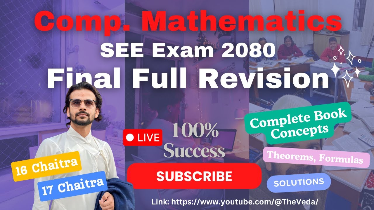 SEE 2080 C.Math| Complete Revision| Important Concepts and Questions # ...