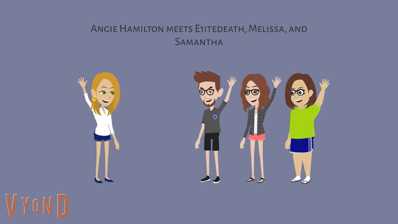 Angie Hamilton meets E1itedeath, Melissa, and Samantha - YouTube