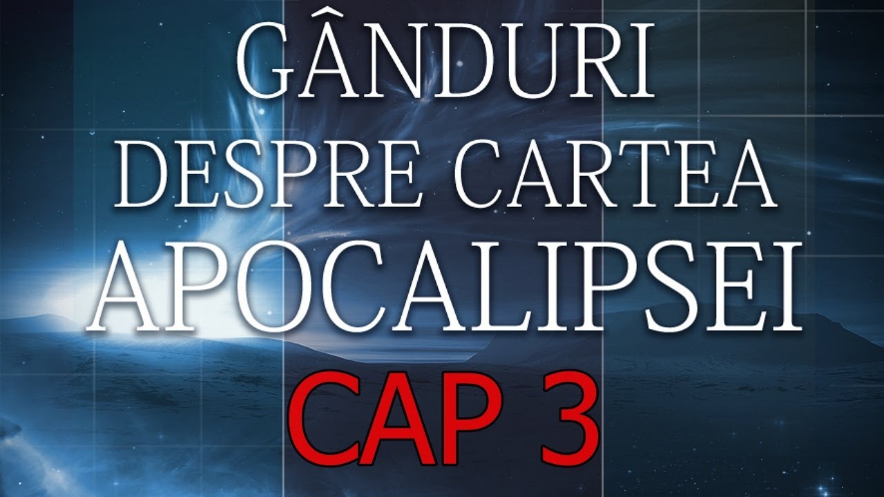 Ganduri despre cartea Apocalipsei - cap. 3 - YouTube