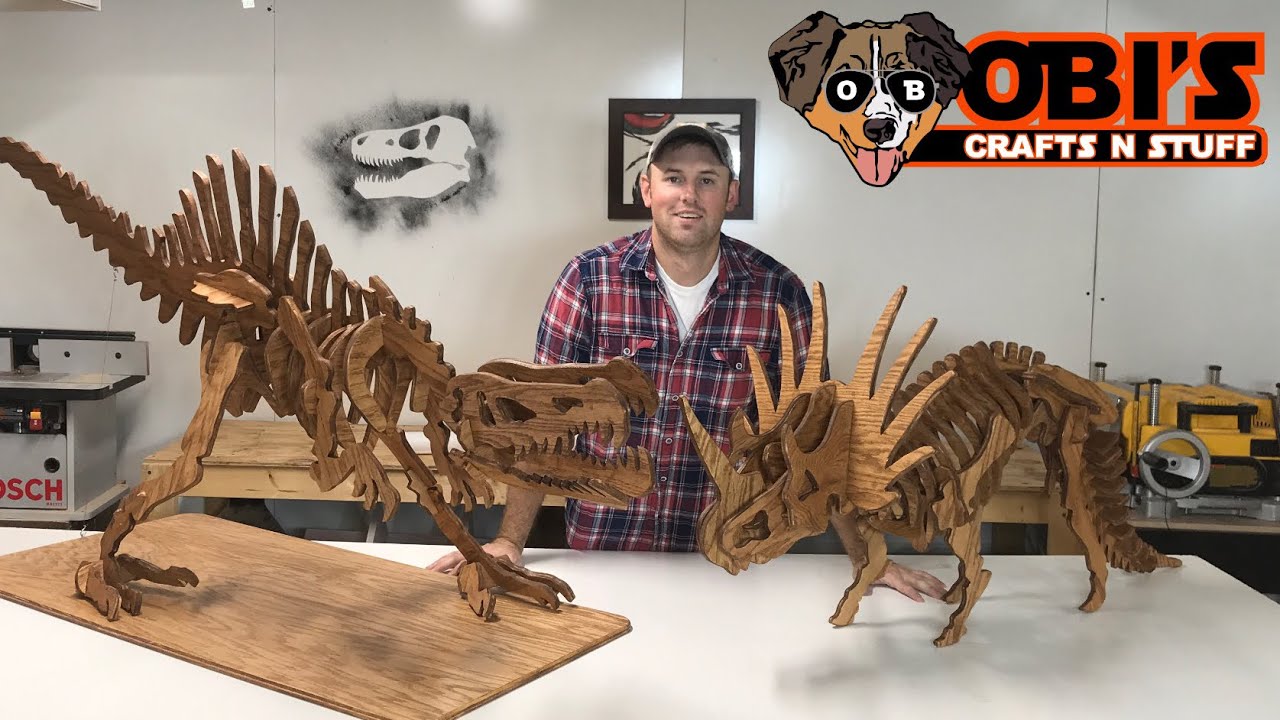 How To Enlarge And Build A MakeCNC Dinosaur Model Without A CNC YouTube How To Enlarge And Build A MakeCNC Dinosaur Model Without A CNC YouTube