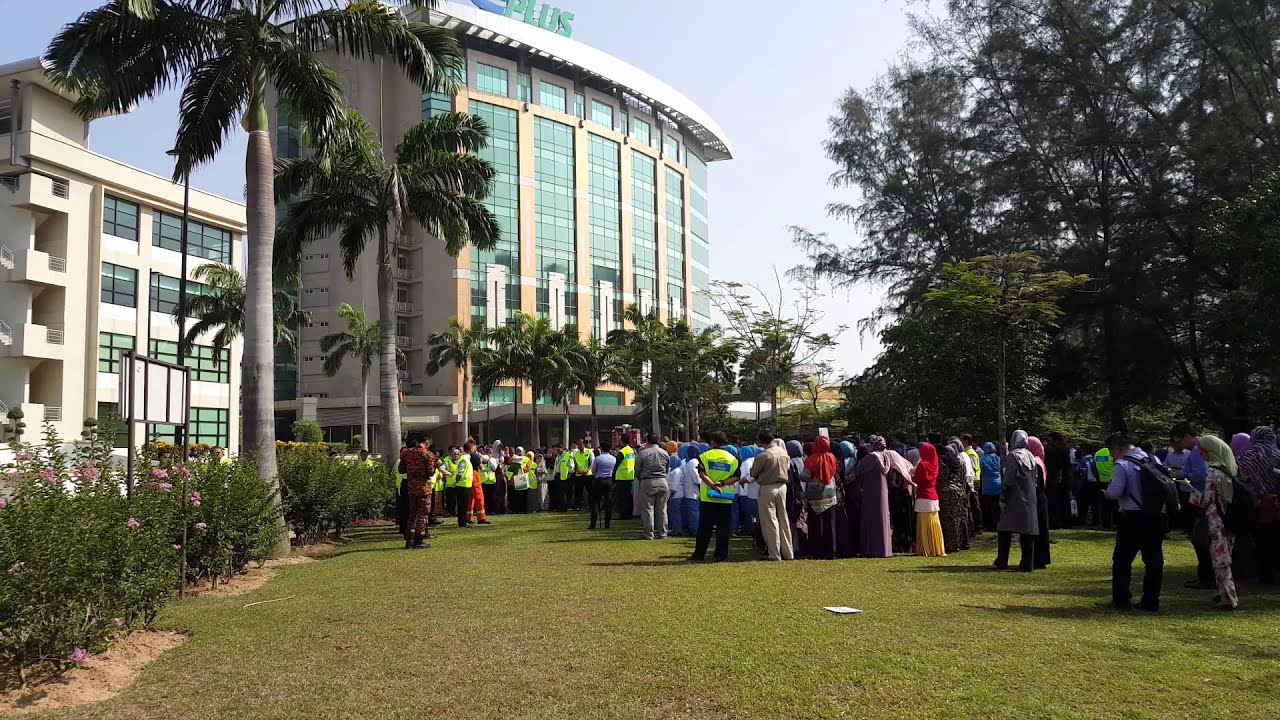 Latihan Kebakaran di Menara Korporat Persada PLUS - YouTube