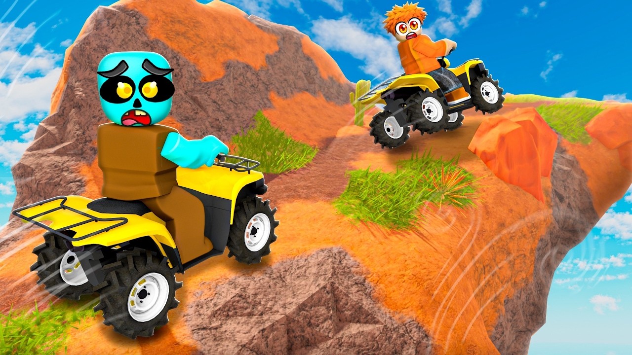 DANGEROUS ATV DRIVING IN ROBLOX - YouTube