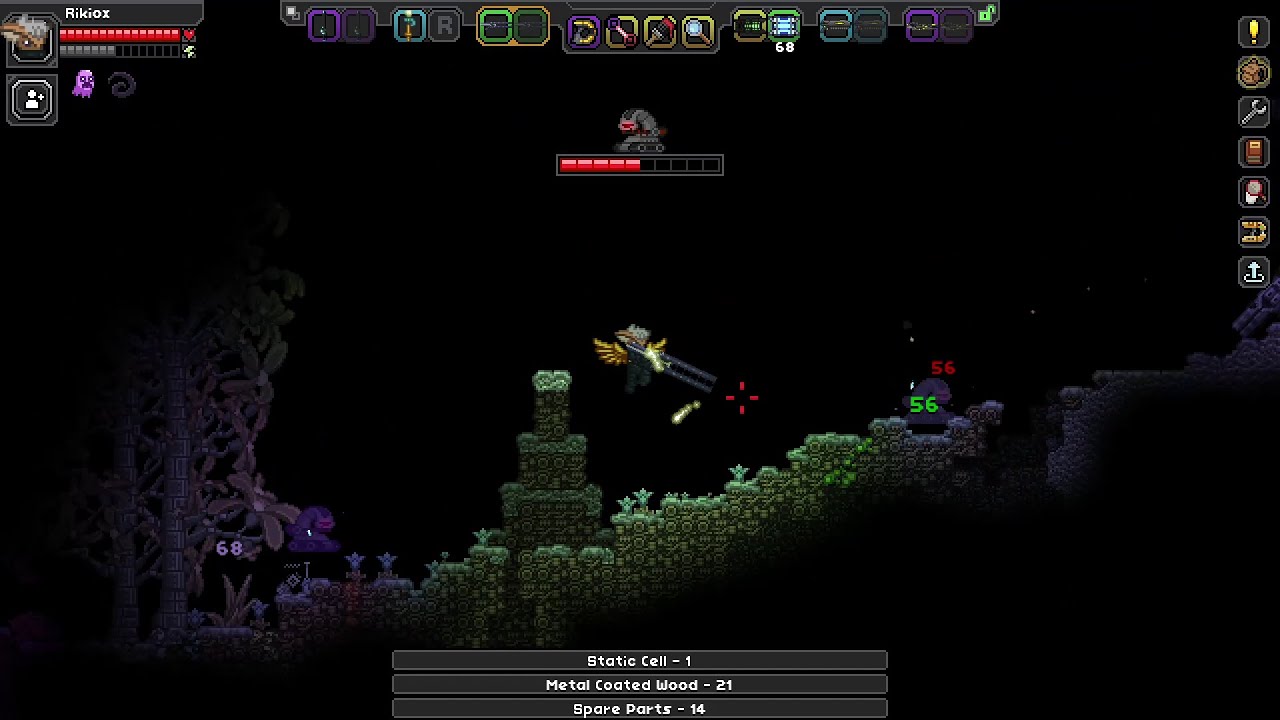 Starbound Part 217 - Exploring Shadow Planet - YouTube