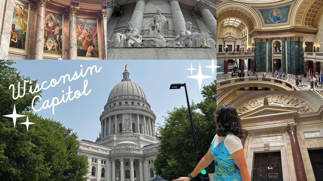 Visiting Wisconsin State Capitol Building in Madison // The tour ...