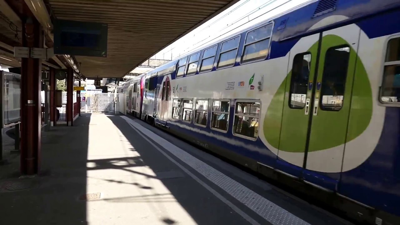 Paris RER Line C Trains At Choisy-le-Roi 14 March 2017 - YouTube