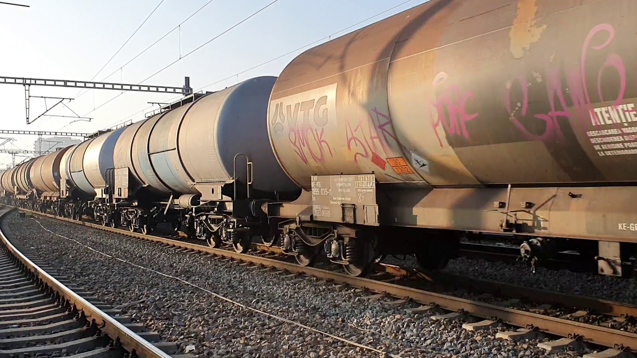 Marfare GP Rail Cargo si MMV Rail in Bucuresti Baneasa - YouTube