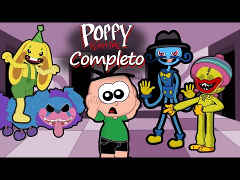Cebolinha e Cascão em 4 Episódios Poppy Playtime Capítulo 2 Completo