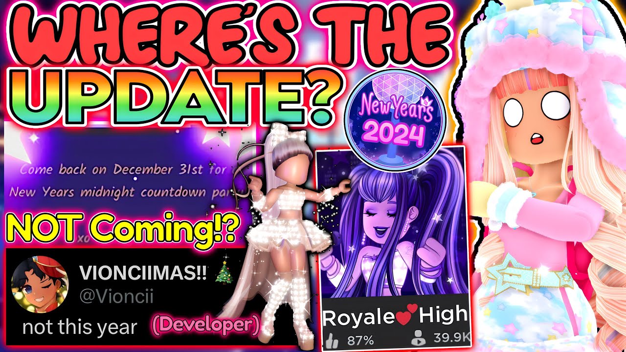 NEW YEARS UPDATE *NOT* COMING THIS YEAR?! A DEV SAID THIS! WHAT WE KNOW ...