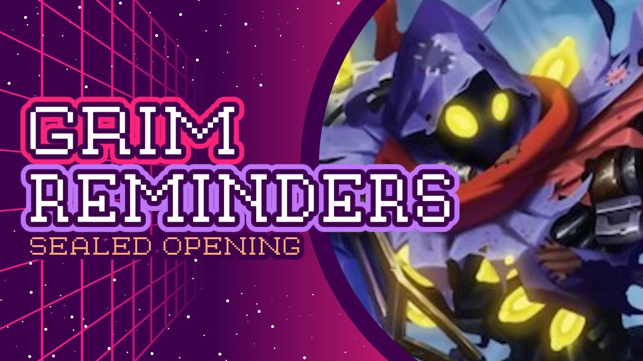 Unveiling the Darkness: Grim Reminders Keyforge Deck Opening! - YouTube