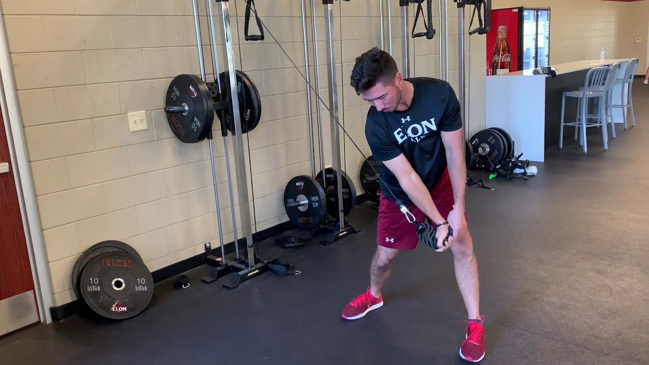 Cable Down Swing Ecc - YouTube